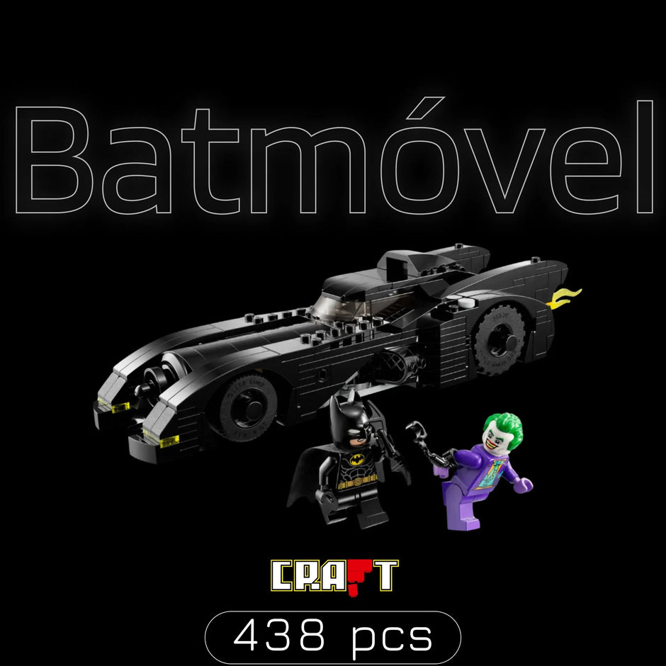 LEGO Batman | Batmóvel, Batwing e Capacetede Montar – Brics Craft Inc.