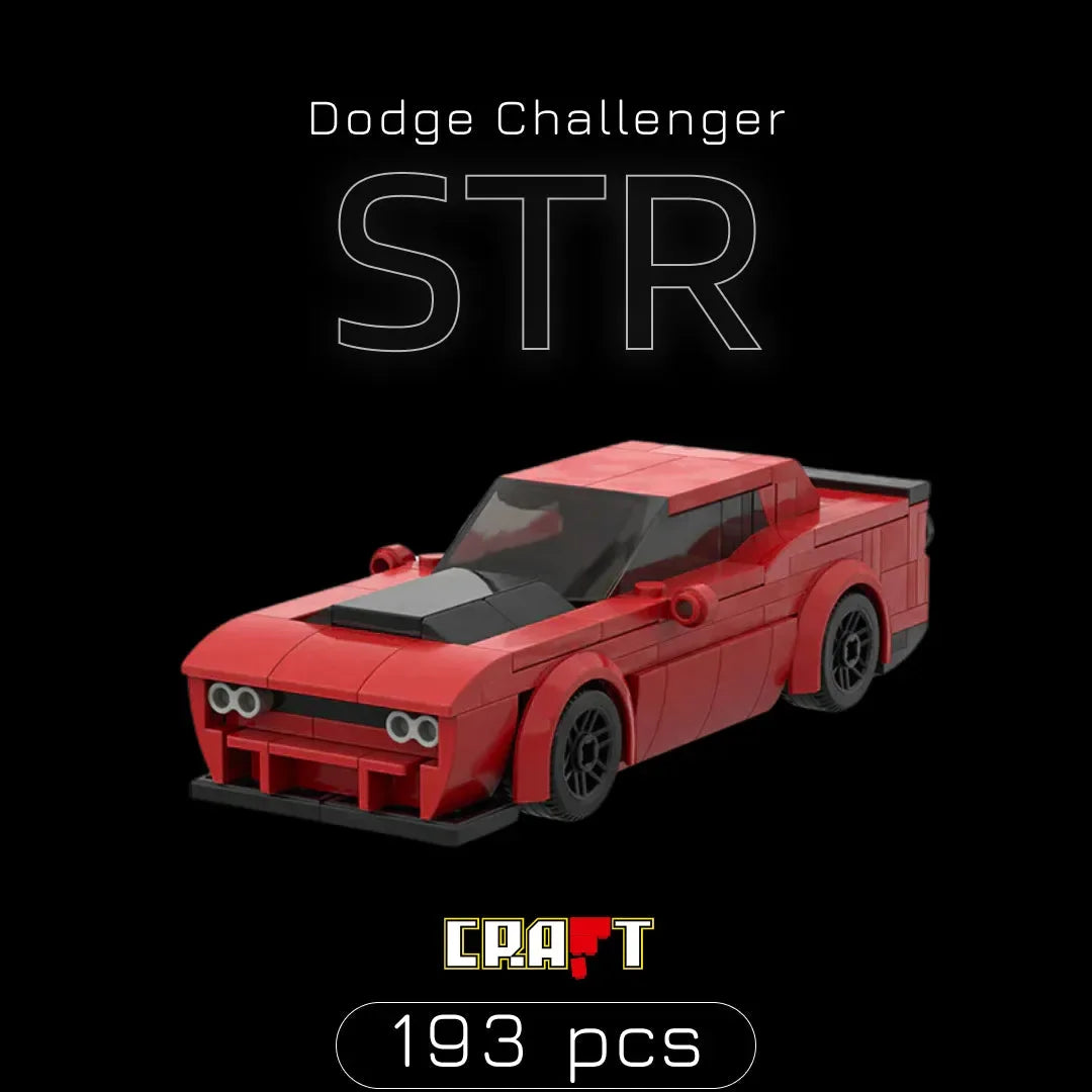 Dodge Challenger STR (193 peças) – Brics Craft