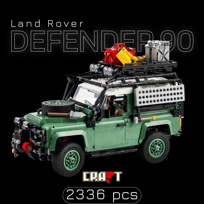 Land Rover Defender 90 (2336 pçs) – Brics Craft Global Inc. C 61499 / ...